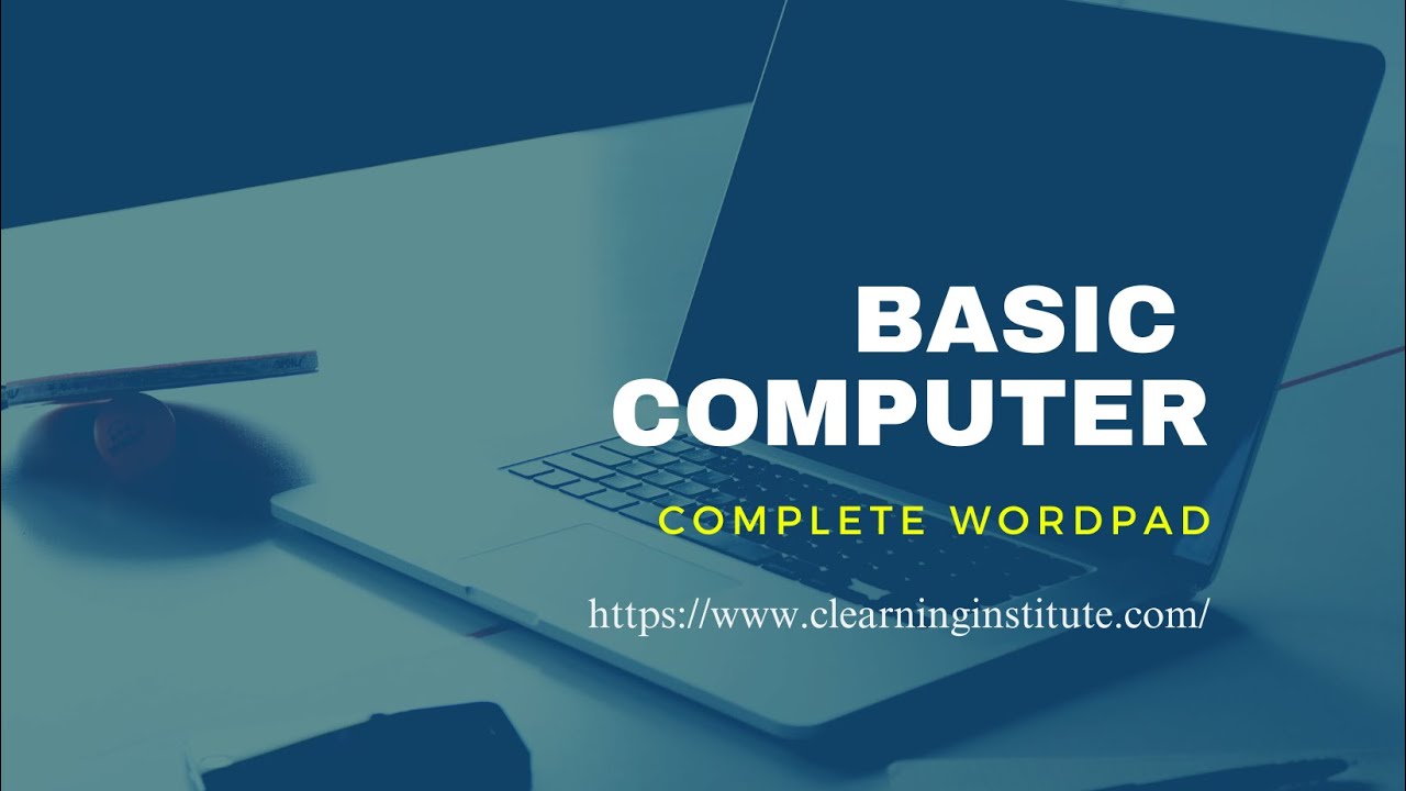 Basic Computer Complete Wordpad Wordpad Winword Excel Education Advanceexcel Course