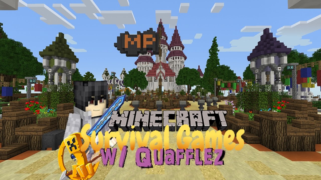 Mineplex Hunger Games Survival #94 - QUAF TEAMING IN SOLO!?! - YouTube