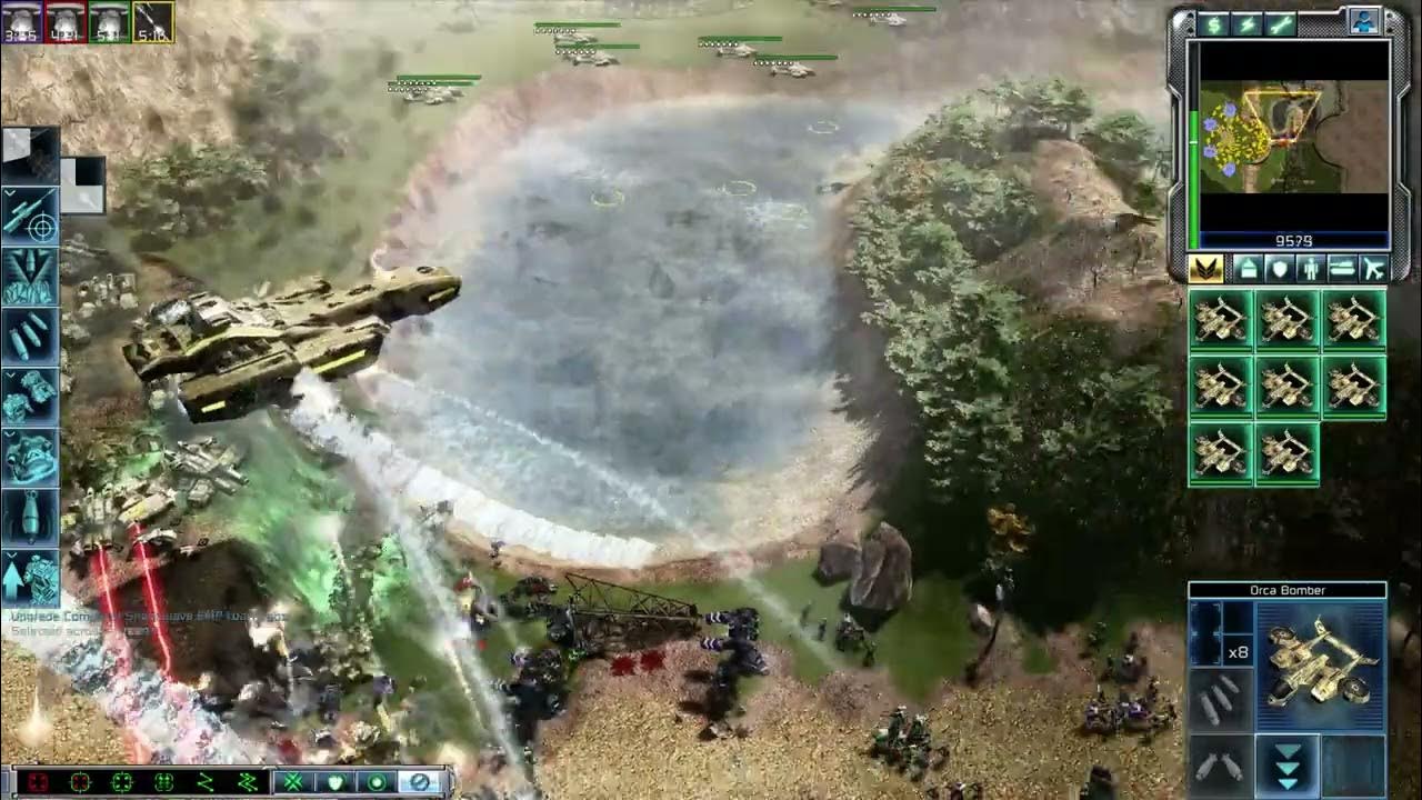 CNC 3 TW Tiberium Essence v1.6 mod GDI vs 3 Brutal AIs - Steamroller (Nod) - YouTube