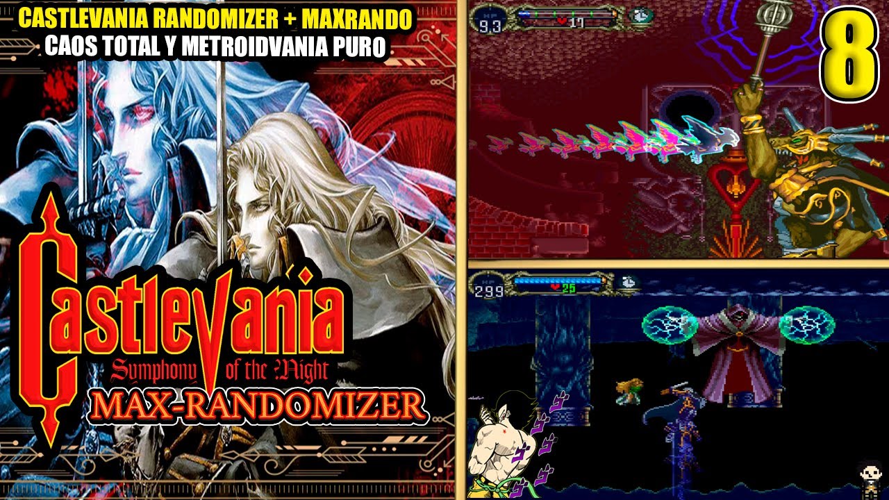 Castlevania - Symphony of the Night MaxRando Ep.-08 DERROTANDO A ...