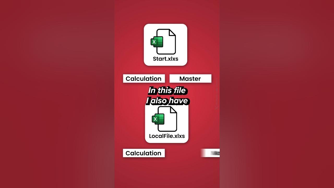 How to Properly Copy Formulas to Another Excel File WITHOUT File Reference #shorts - YouTube