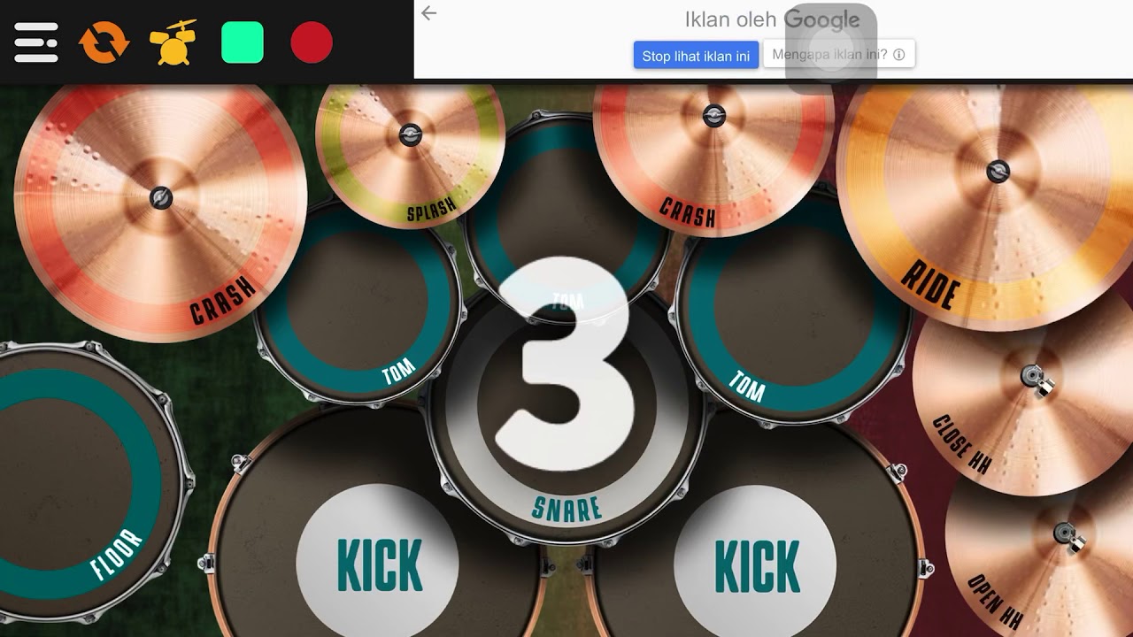 Real Drum basic Heavy Metal 01 - YouTube