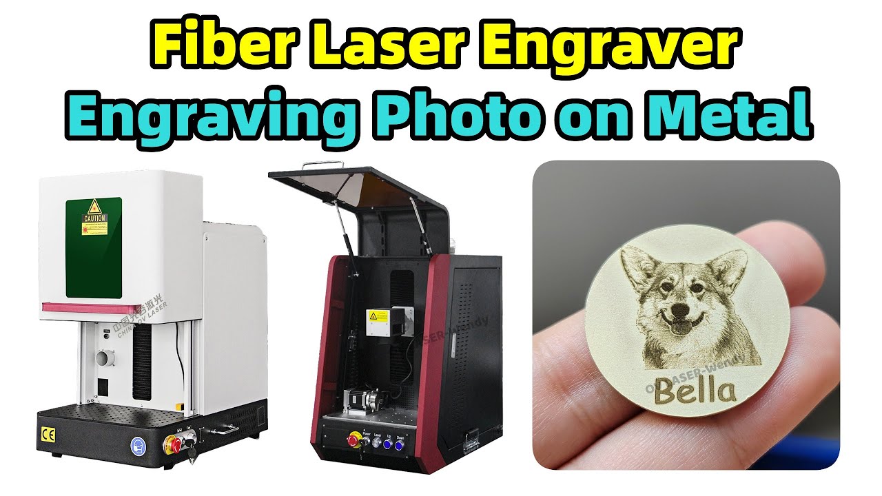 Photo laser engraver | JPT 60w fiber laser engraving machine marking ...