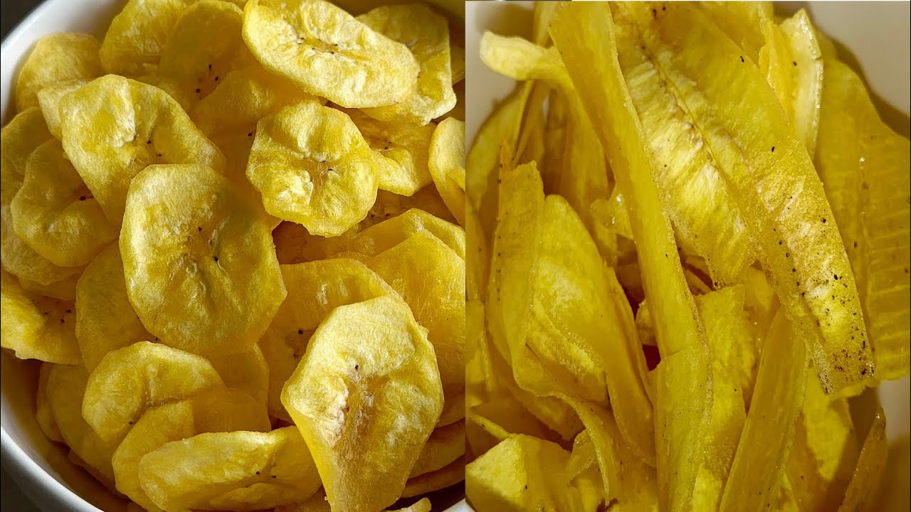 Guteka Snacks, Chips z' igitoki dore uko wazitegura mubujyo bworoshye ...