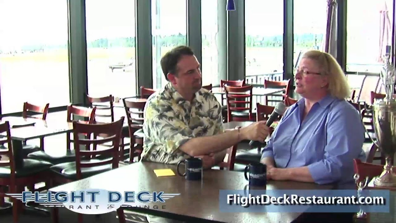 The New View at Flight Deck Restaurant - YouTube