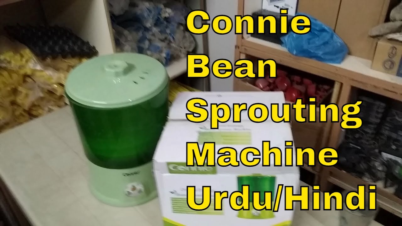 Connie automatic bean sprouting machine review Urdu/Hindi - YouTube