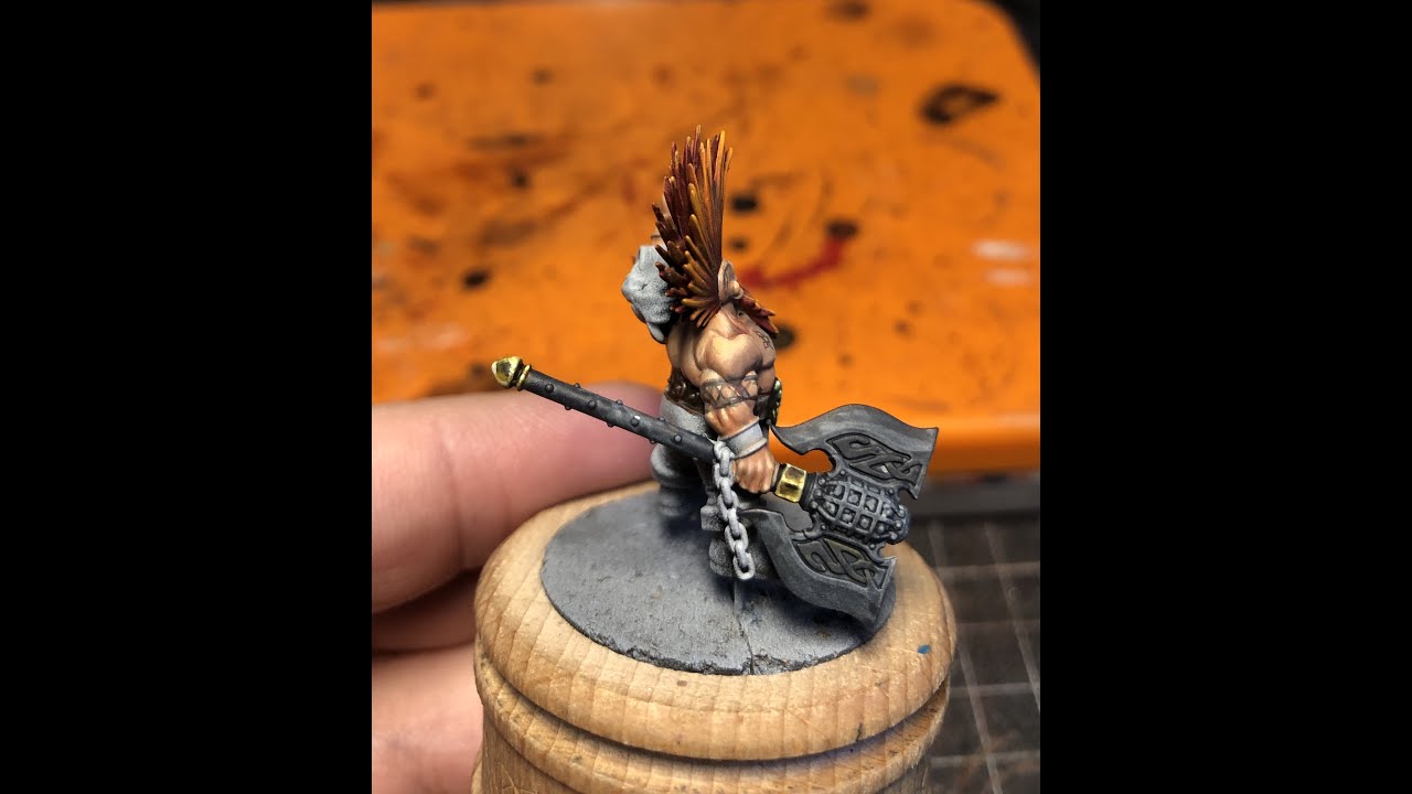 How to Paint Gotrek #3 NMM Gold - YouTube