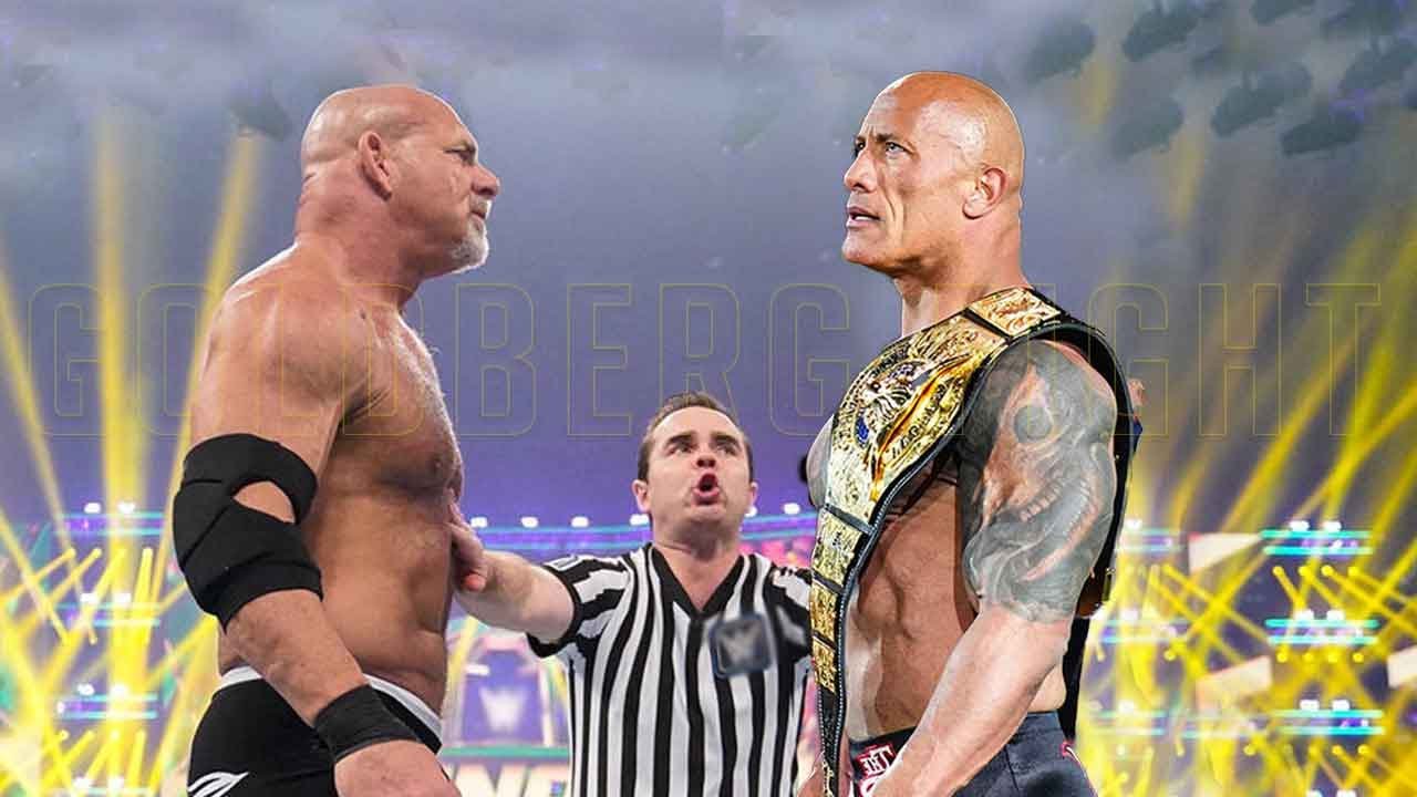 Goldberg vs The Rock World Championship Match - YouTube