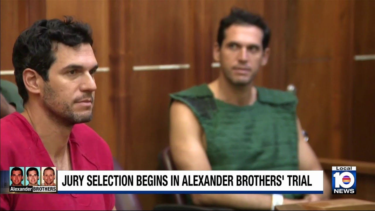 Jury selection underway in Alexander brothers' federal case - YouTube