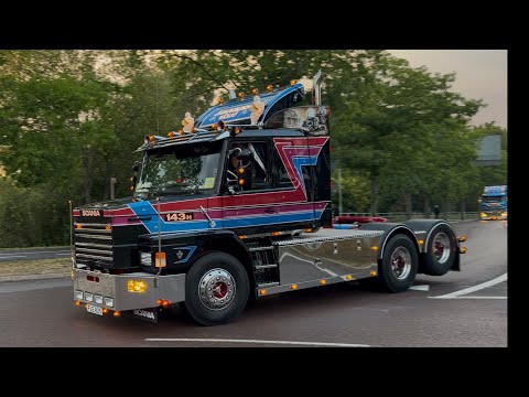 First look at Henke's renovated truck - 1992 Scania T143 420