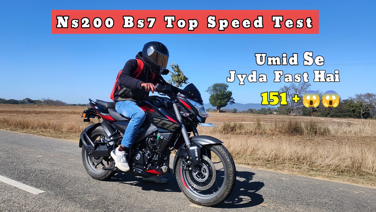 NS 200 Bs7 Gear Challenge & Top Speed Test 🔥🔥|| NS 200 Bs7 || - YouTube