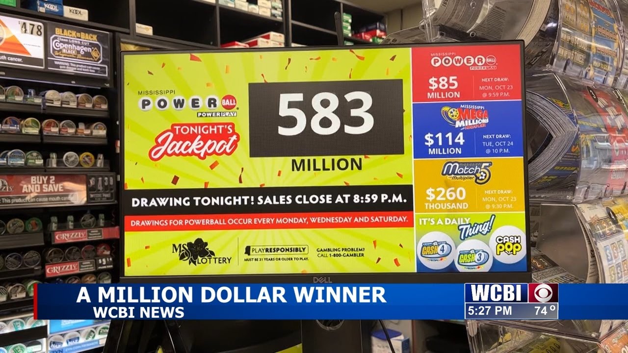 West Point woman wins NASCAR Powerball Playoff Championship - YouTube