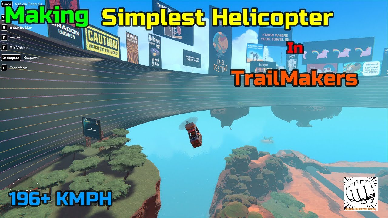 SIMPLEST HELICOPTER THAT TOUCH'S 200Kmph IN TRAILMAKERS | GusundHG ...