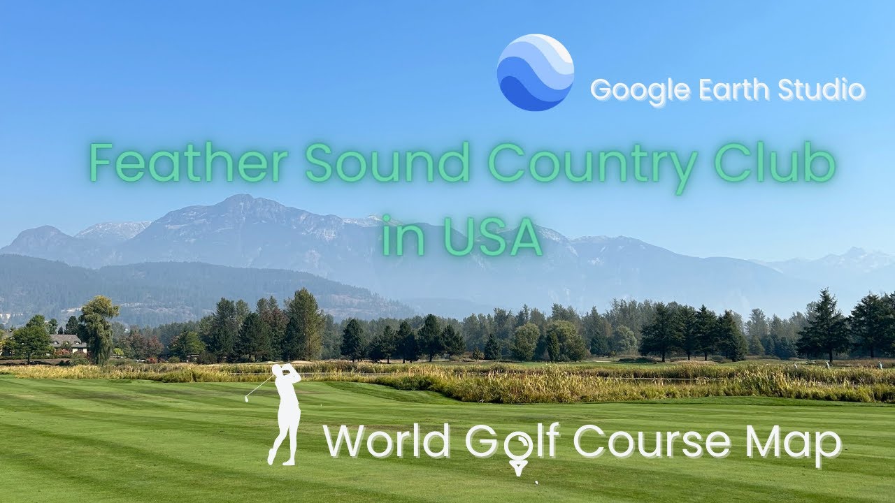 【USA】Feather Sound Country Club -- Google Earth Studio - YouTube