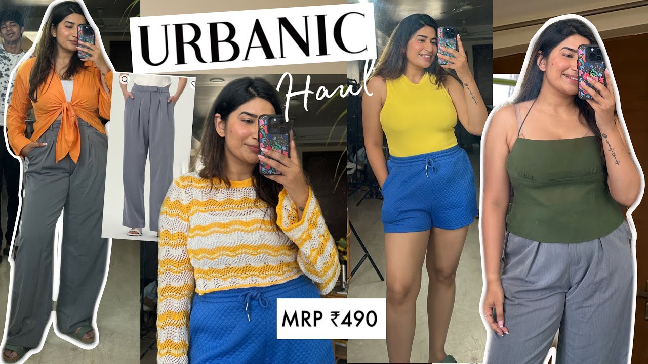 URBANIC HAUL - Summer Tops, Bottoms Starting 490! - YouTube