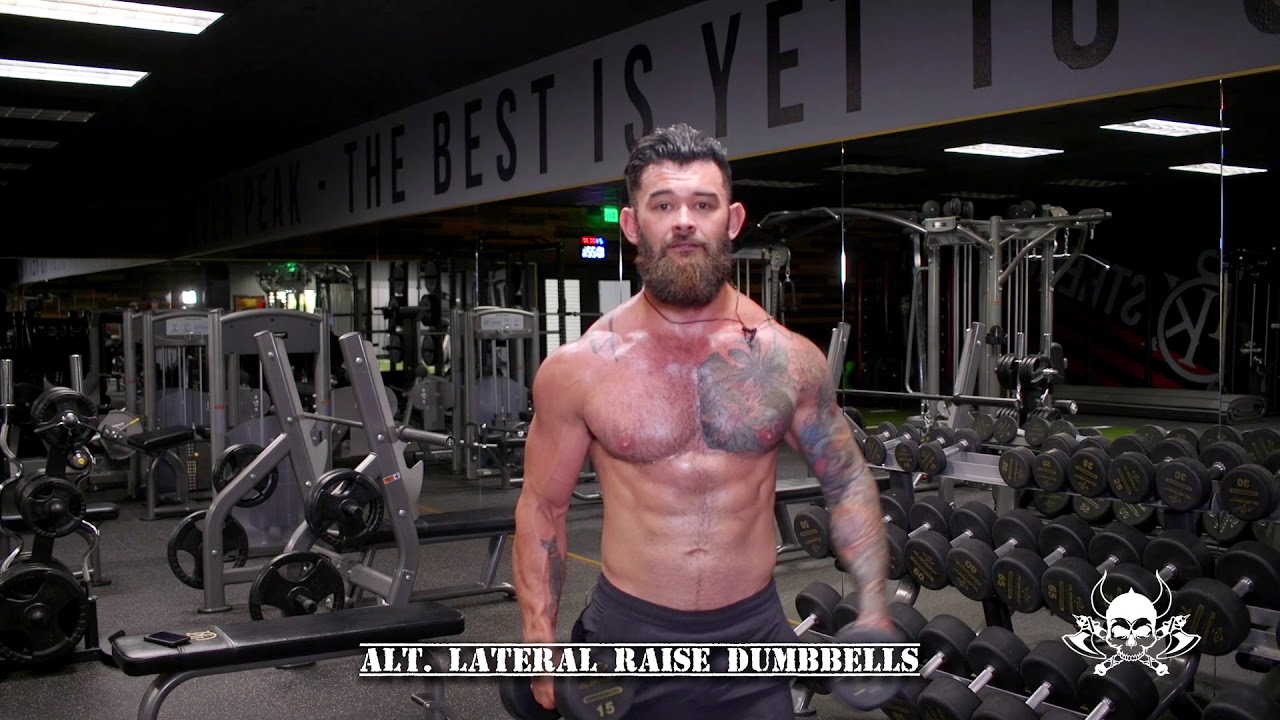 ALT LATERAL RAISE DUMBBELL - YouTube