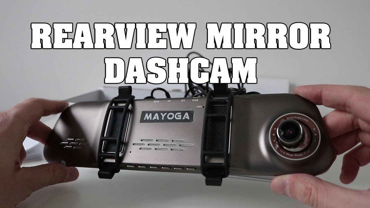 Mayoga A80 Rearview Mirror Dashcam - Best Dash Cam ? - YouTube