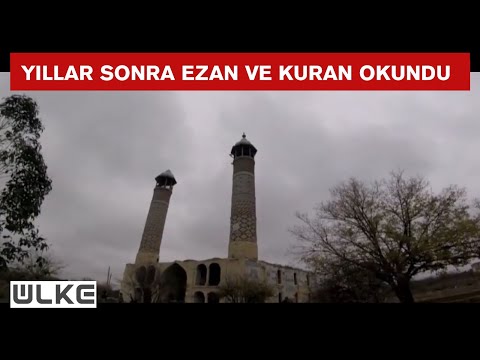 Azerbaycan ordusu, yıllar sonra 'öz toprağı' Ağdam'da