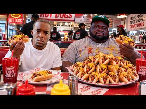 I Investigated The HIGHEST Rated Hot Dog Restaurant With My 600 Pound Friend .