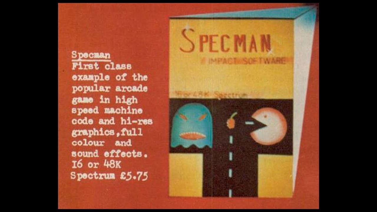 Specman (ZX Spectrum.UK.1983..Dev. Ian Richards. Pub. Impact Software ...