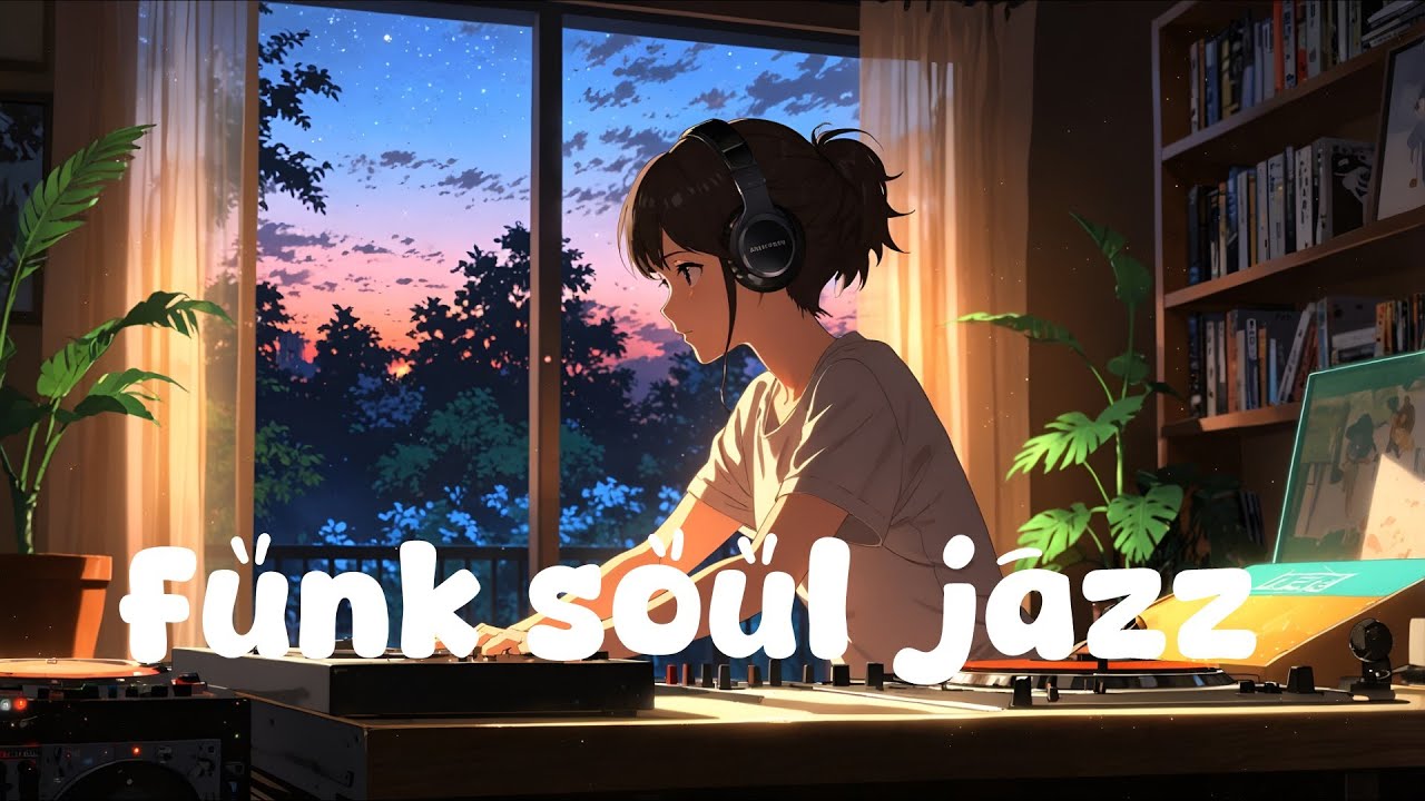 𝐏𝐥𝐚𝐲𝐥𝐢𝐬𝐭 Funky Smooth Jazz🌙Funk soul • jazz - music to 🌻Relax🍀Chill💻 ...