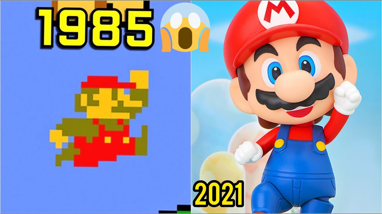 Super Mario Games Evolution 1985-2021 - YouTube