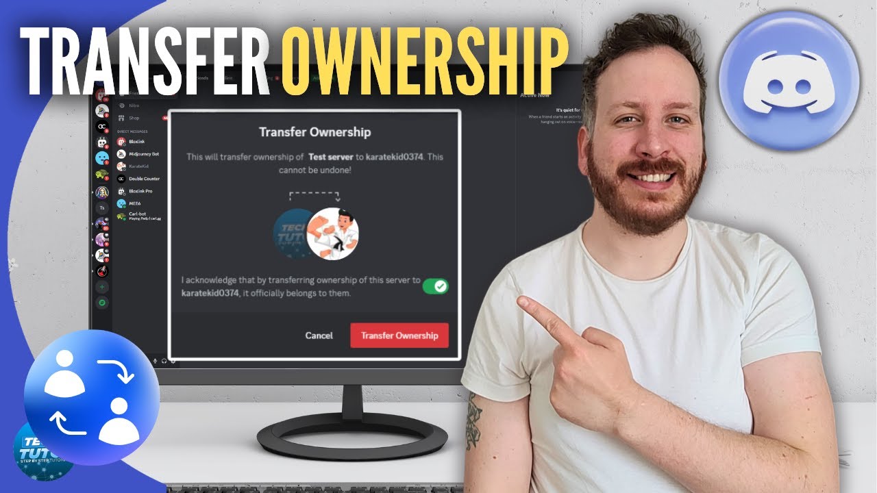 How To Transfer Ownership On Discord - YouTube