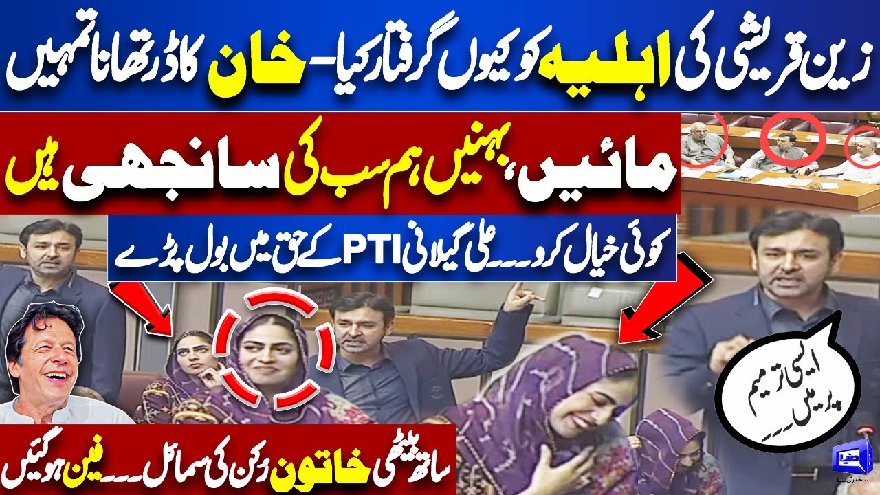 'Tumhe Khan Ka Dar Tha...' | Ali Musa Gillani Hard Speech in National ...