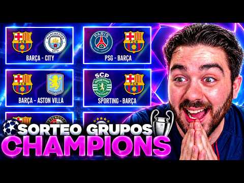 REACCIONANDO al SORTEO de la CHAMPIONS LEAGUE 26/27 - PRONÓSTICOS y ANÁLISIS