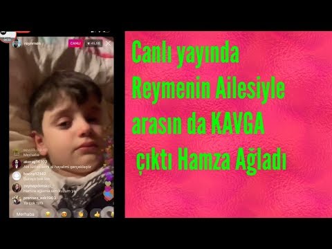 Canlı yayında REYMEN ailesiyle kavga eti Hamza ağladı aile sorunları