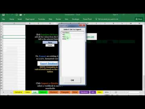 Gematrinator Tutorial - YouTube