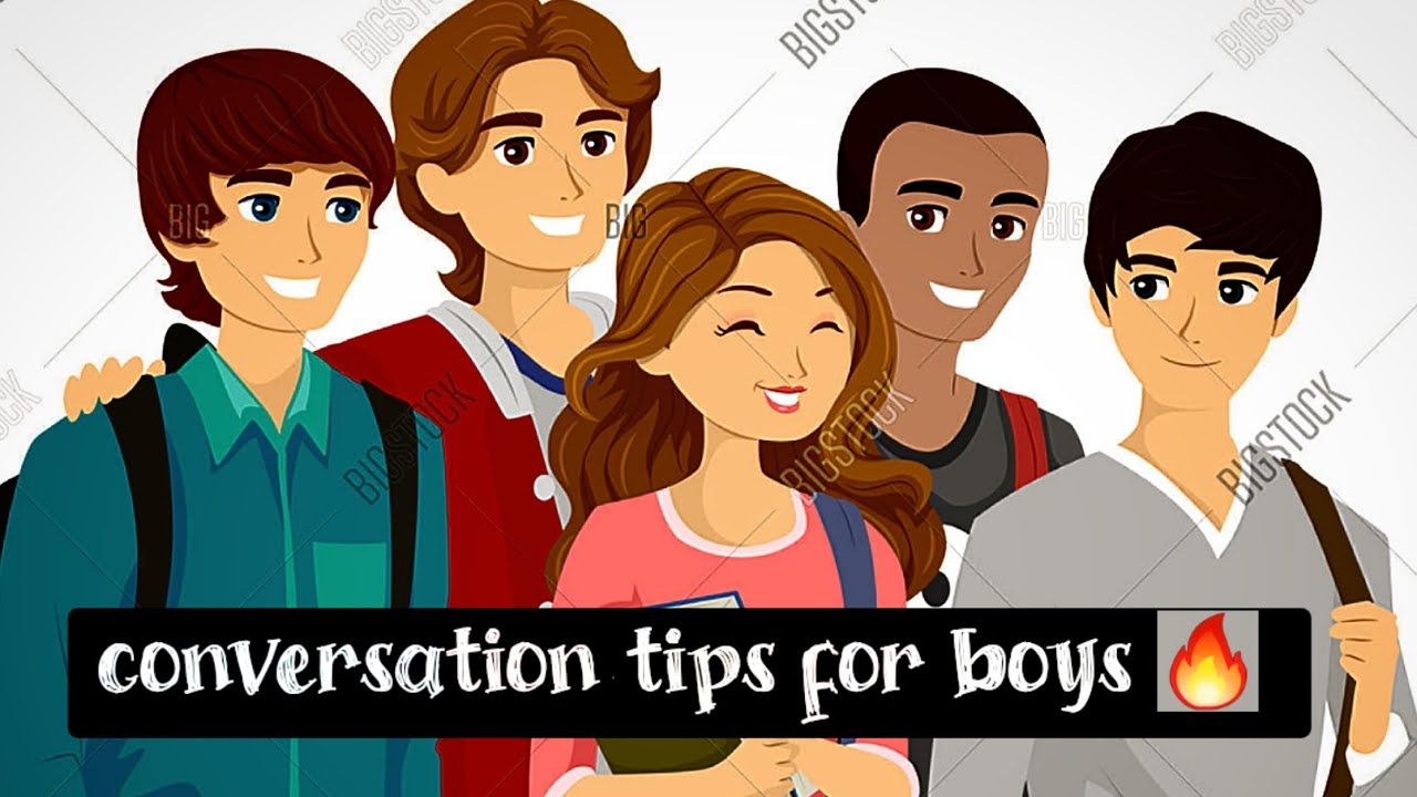 conversation tips for boys 🔥 to talk girl's confidently - YouTube