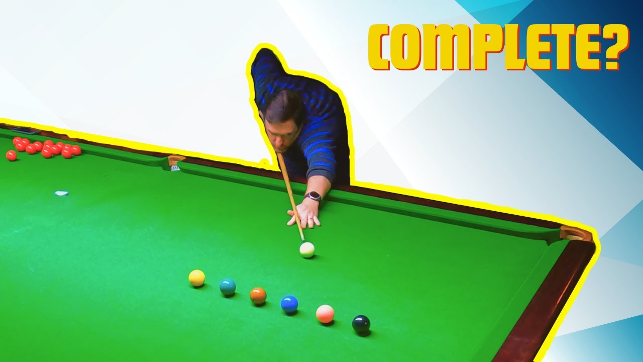 Can I Complete this Snooker Cueball Control Practice Routine? - YouTube