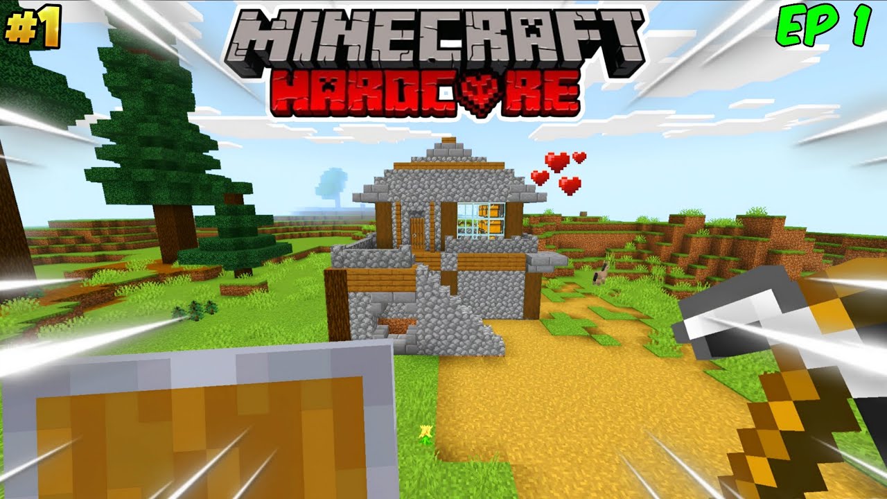 Minecraft Hardcore Survival Episode 1 || Minecraft Hardcore Gameplay Series 1 - YouTube