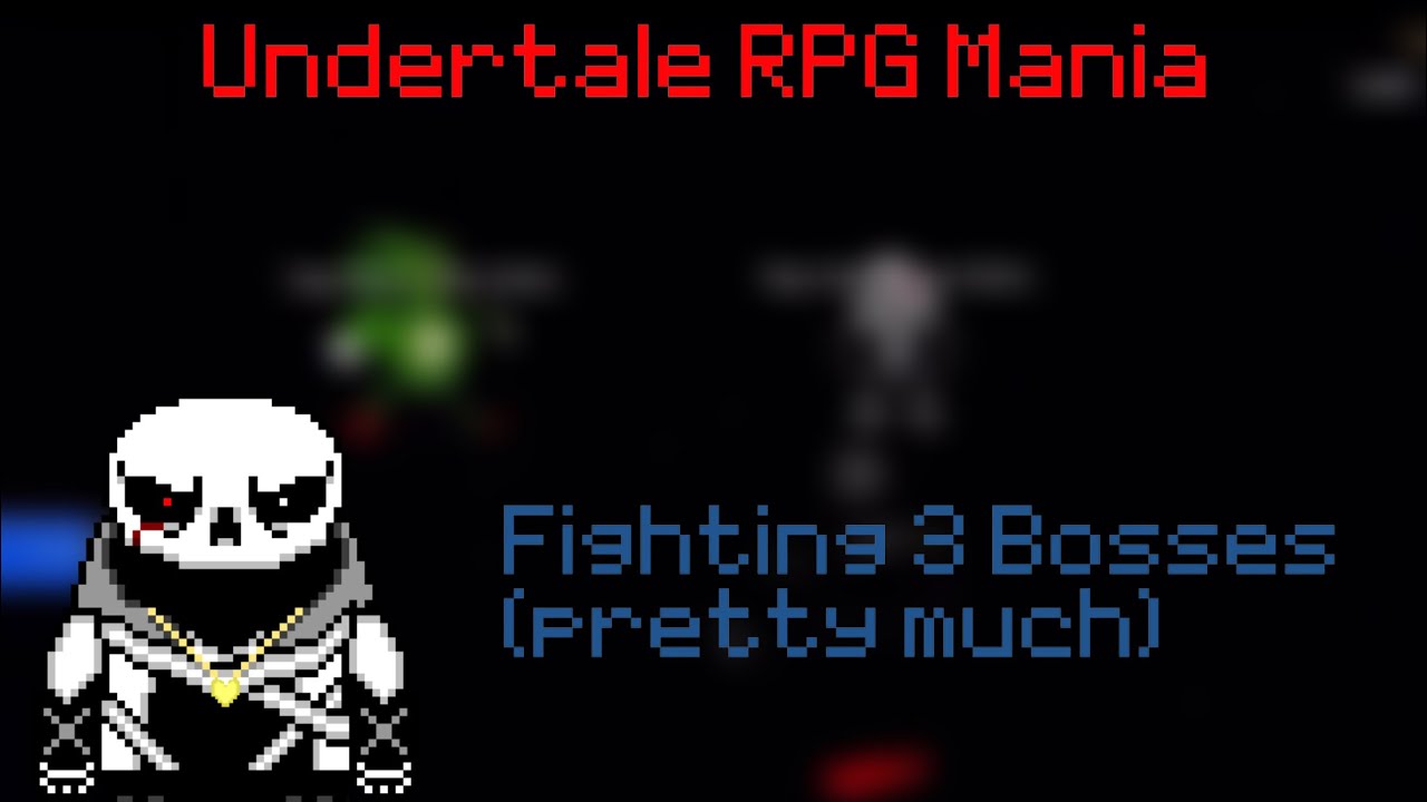 Undertale rpg mania Pepe sanic, cross sans and saness - YouTube