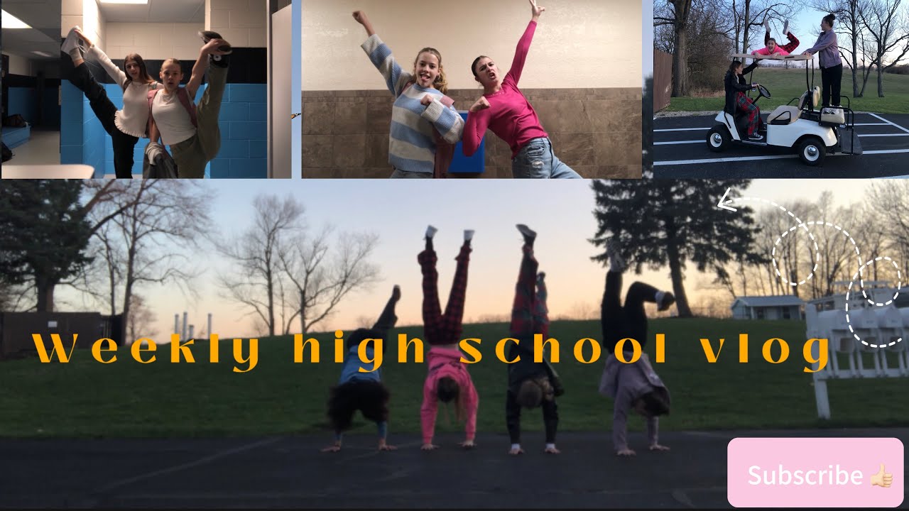 Weekly high school vlog - YouTube