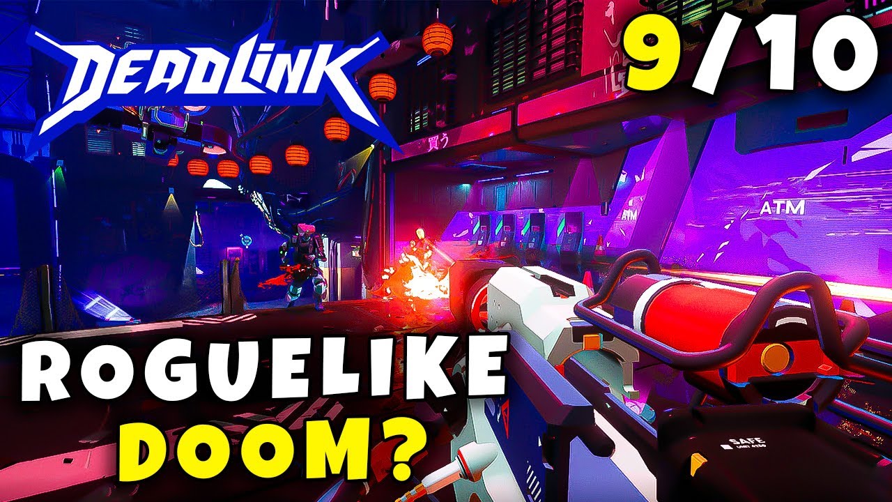 DEADLINK QUICK DIVE: CYBERPUNK FPS-ROGUELITE // QUICK REVIEW - YouTube