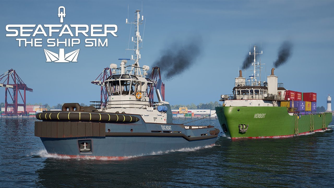 I'm the Captain of a Container Ship! - Seafarer: The Ship Sim - YouTube