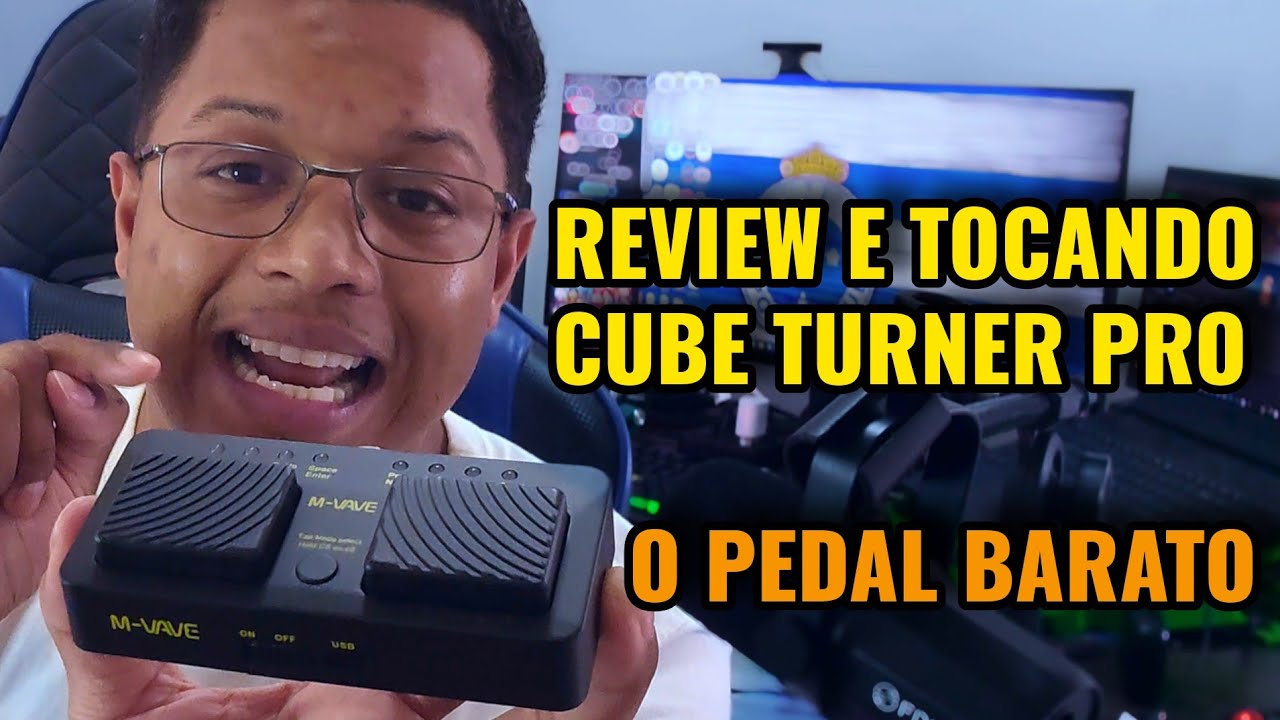 PEDAL M-VAVE CUBE TURNER PRO - DBEATS - YouTube