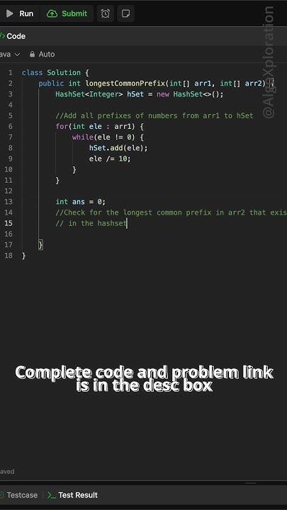 Leetcode Daily Find The Length Of The Longest Common Prefix Solution