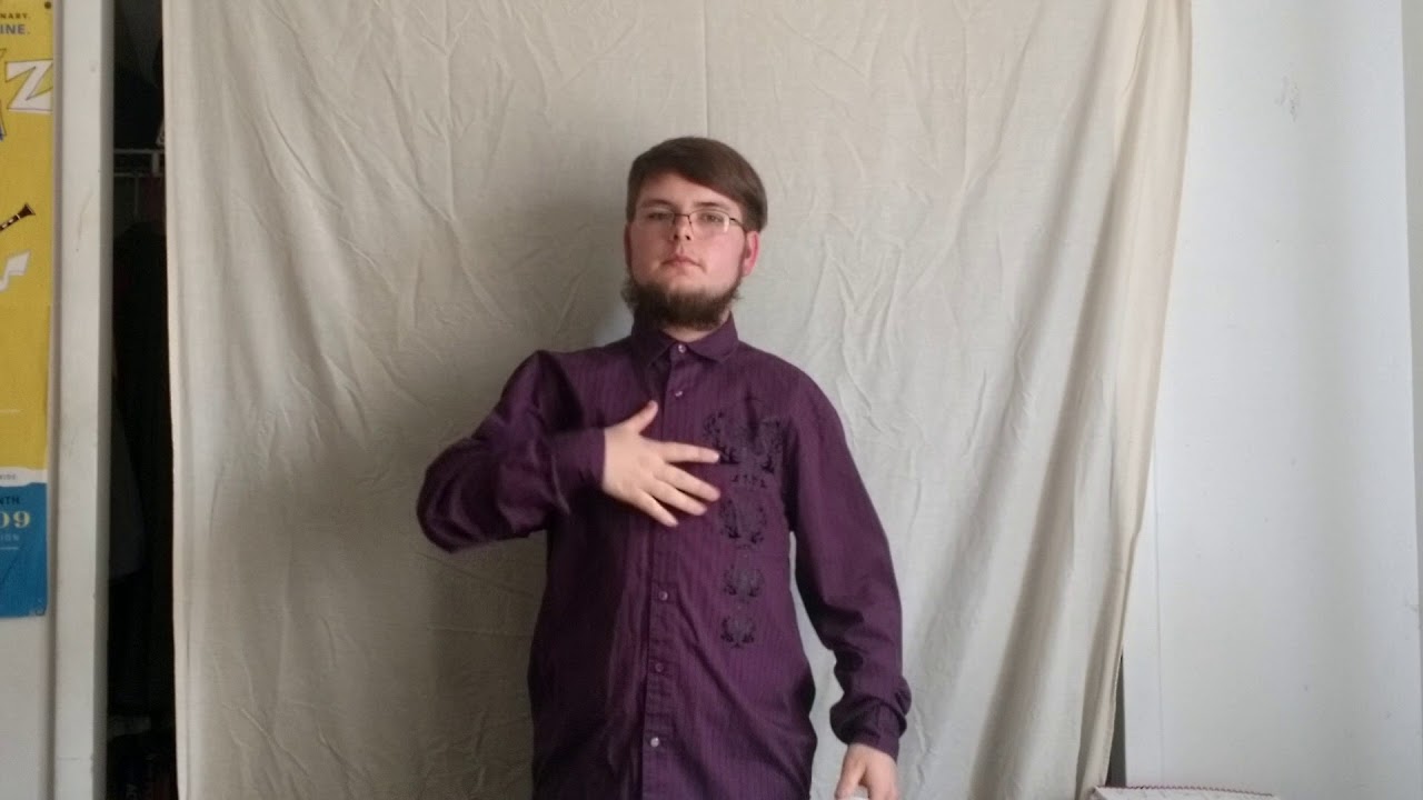 ASL Assignment #2 - Pronominal Classifiers - YouTube