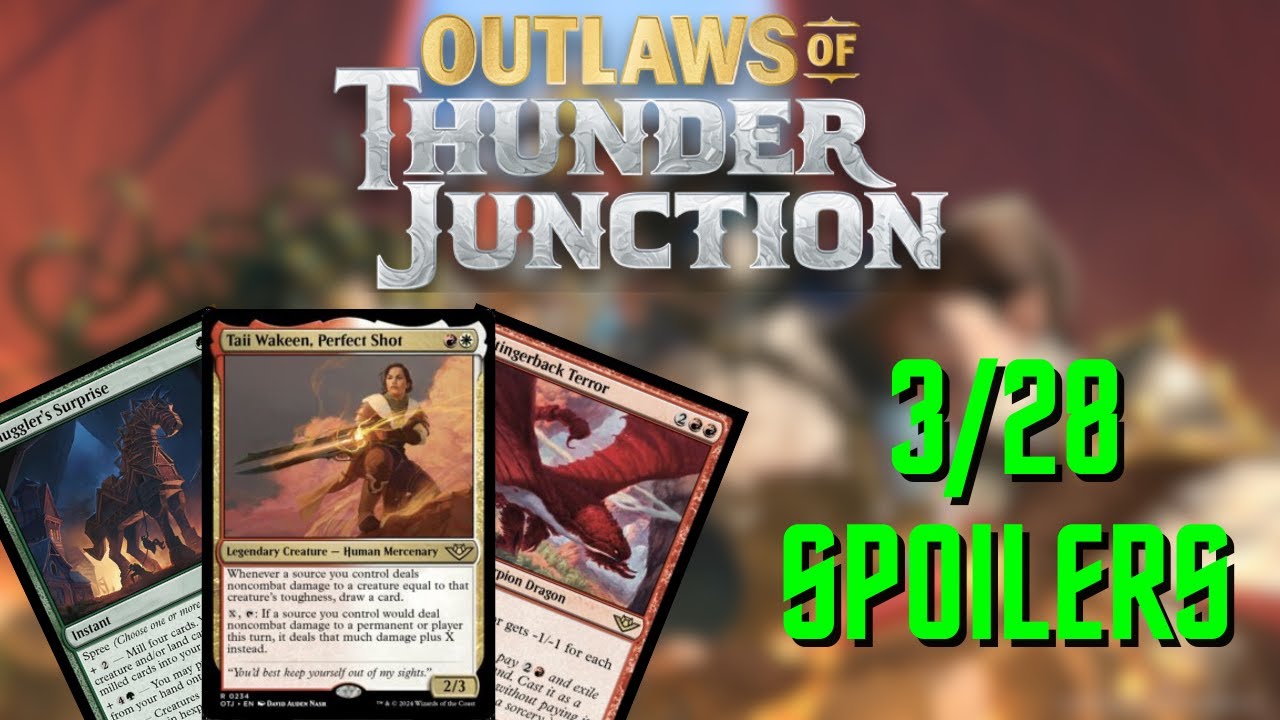 Outlaws of Thunder Junction 3/28 Spoilers - Snipe Your Opponents ...