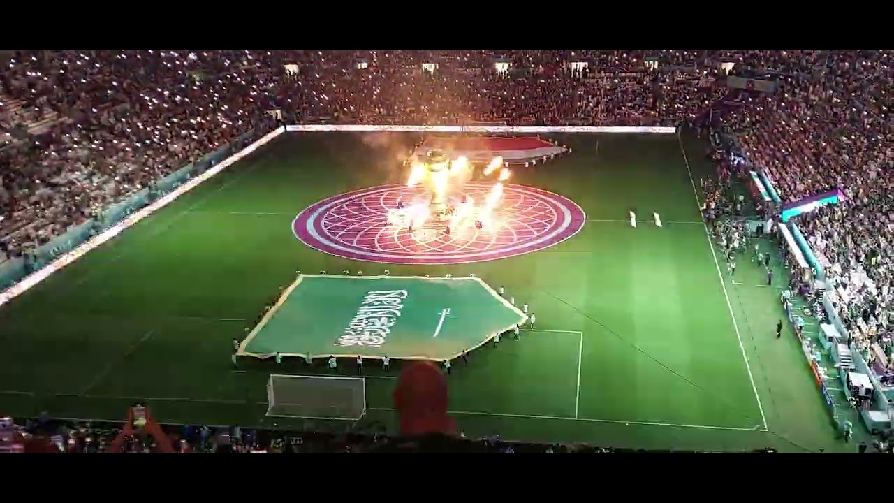 Saudi vs Mexico Match fifa2022 Opening Ceremony - YouTube