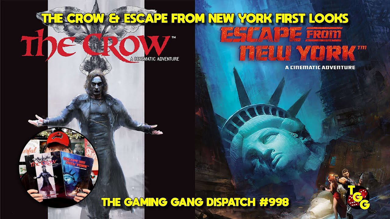 The Crow & Escape From New York Cinematic Adventures First Looks on The ...