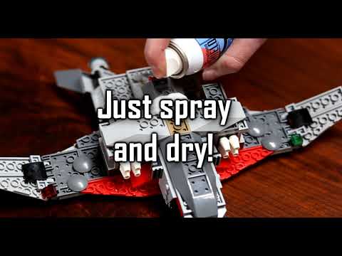 BrickShield Lego Spray - YouTube