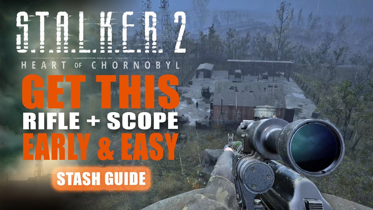 How to Get A Rifle with Scope Early - Stalker 2 Heart of Chornobyl ...