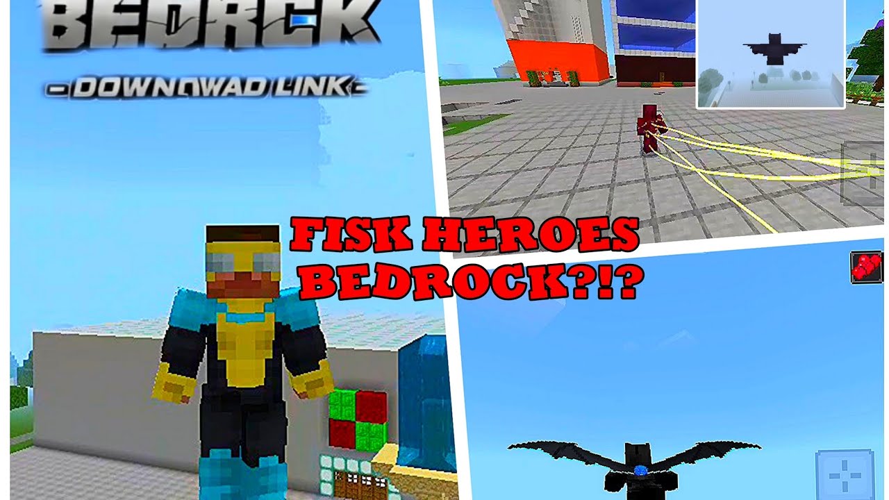 NEW BEST SUPERHEROES MOD FOR MINECRAFT BEDROCK 1.21.60+ | Heroes legacy ...