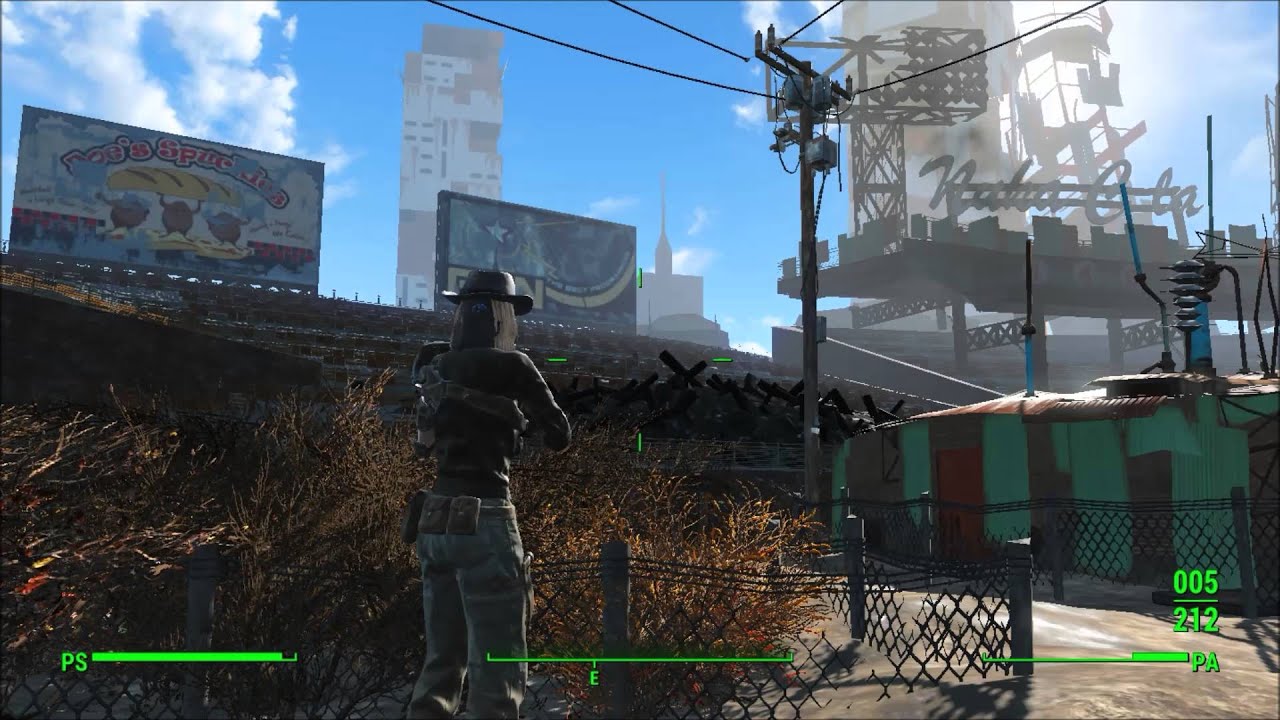 Fallout 4 Gameplay Homenaje a Ted Williams y su Home Run - YouTube