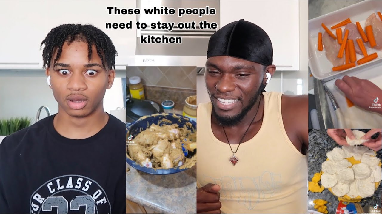 WHITE PEOPLE NEED TO STOP COOKING ON TIKTOK pt 4 FT ARRINGTON ALLEN ...