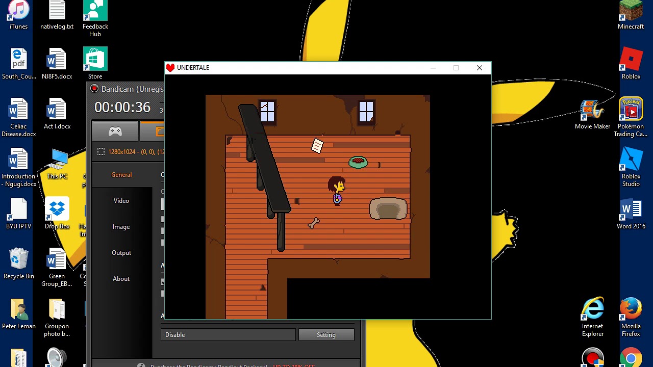 Undertale Papyrus Shed Easter egg - YouTube